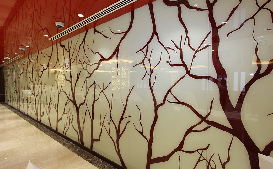 Printed Glass Designs | Windows | Printed Glass Doors - Qatar