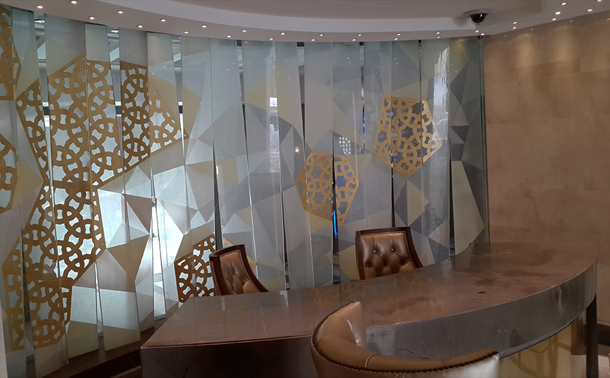 Wall Partition Design | Architectural | Office Dividers with Door