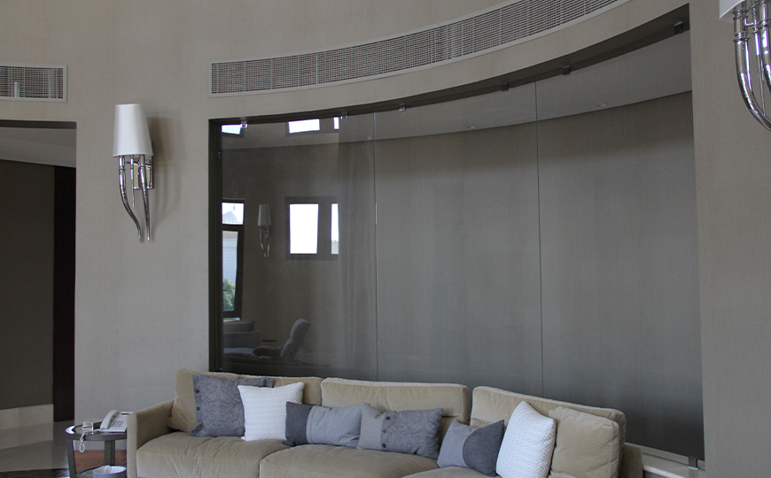 Wall Partition Design | Architectural | Office Dividers with Door