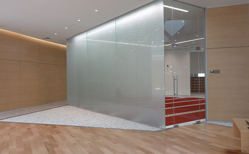 Wall Partition Design | Architectural | Office Dividers with Door