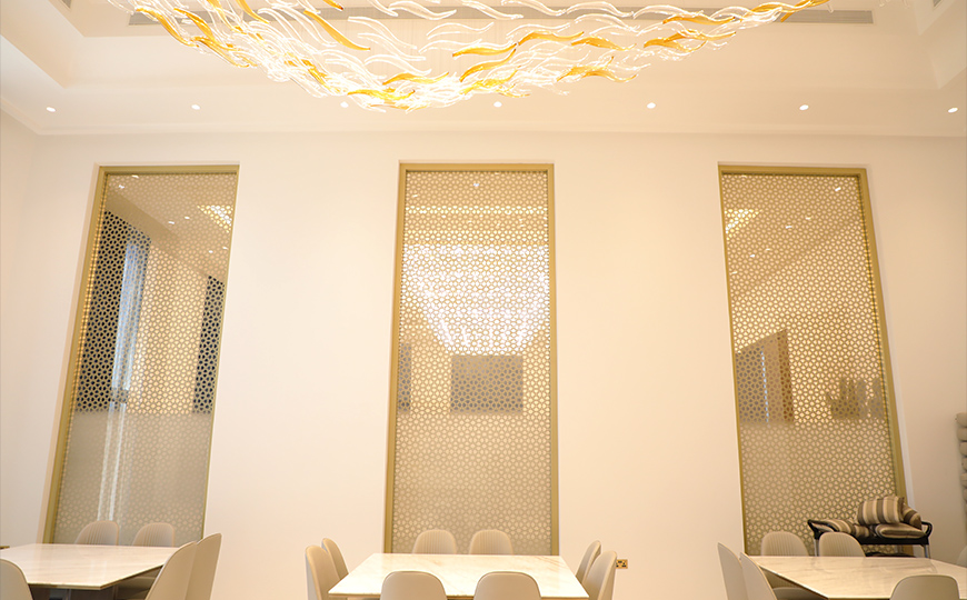 Wall Partition Design | Architectural | Office Dividers with Door